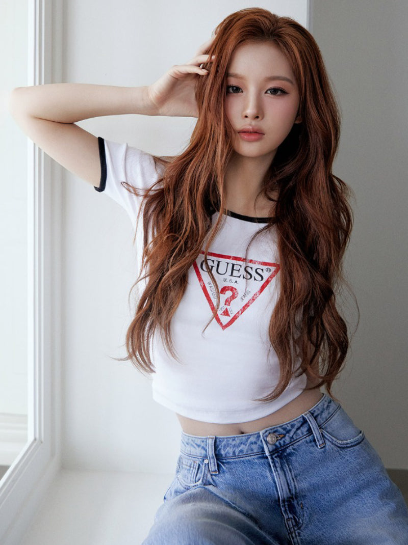 Backstring Original Triangle Short Sleeve Ringer Tee – GUESS Thailand
